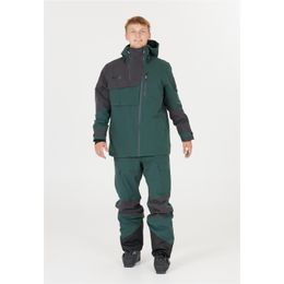 SLOPE Herren Skijacke "Zuko", gr&uuml;n, Gr. M, mehrfarbig, 100% Polyester, Jacken, Mit innovativem Rei&szlig;verschlussdesign