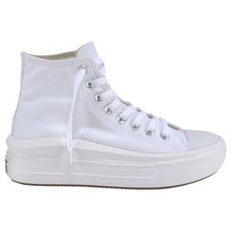 Converse Damen Sneaker "CHUCK TAYLOR ALL STAR MOVE PLATFORM", Gr. 36, wei&szlig;, Textil, Schuhe