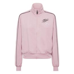 Plein Sport Damen Yoga-Sweatjacke "Sweatjacke", rosa, Gr. XS, Obermaterial: 92% Polyester, 8% Elasthan, Sweatjacken