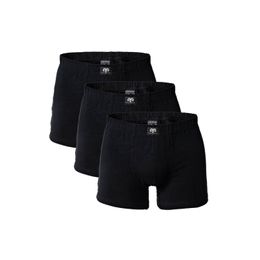 Ceceba Herren Boxershorts "Boxershort Pants 3er Pack 3er Pack", Gr. XL, schwarz, Obermaterial: 95% Baumwolle CO. 5% Elasthan EL., Unterhosen