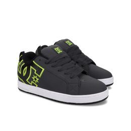 DC Shoes Herren Sneaker "Court Graffik", Gr. 10, grün, 57.05% Leder, 28.2% Synthetikmaterial, 13.87% Polyester, 0.88% Textil, Schuhe