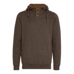 Blend Herren Kapuzenpullover "Hoodie BHAlexo", braun, Casual, Gr. S, unifarben, Web, Obermaterial: 60% Baumwolle CO. 40% Polyester PES., Pullover