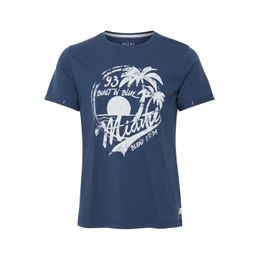 Blend Herren Rundhalsshirt "Rundhalsshirt BHPerry", blau, Gr. XXL, Obermaterial: 100% Baumwolle CO., Shirts