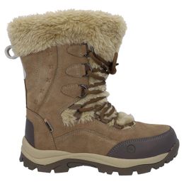 Hi-Tec Damen Winterstiefel "Moritz WP 200", Gr. 36, braun, Leder, mehrfarbig, Schuhe, Snowboots, Winterboots, Winterschuhe, mit 200g Thinsulate