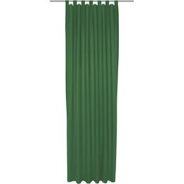 Vorhang WIRTH, B:132cm H:245cm, gr&uuml;n, Jacquard, Polyester, Wohnzimmer, Gardinen, "Umea"