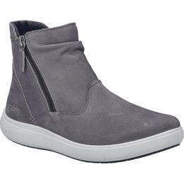 Josef Seibel Damen Stiefelette "Megan 12, grau", Gr. 40grau, Obermaterial: 100% Rindsleder Leather cow., Schuhe