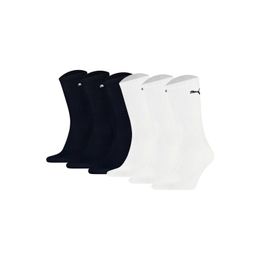 Puma Herren Kurzsocken "Socken 6er Pack", Gr. 39, blau, Obermaterial: 74% Baumwolle CO. 21% Polyester PES. 3% Polyamid PA. 2% Elasthan EL., Socken