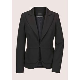 Madeleine Mode MADELEINE Damen Jackenblazer "Blazer Kurzer Sch&ouml;&szlig;chen-Blazer", gr&uuml;n, Gr. 36, Obermaterial: 73% Polyester PES. 23% Viskose CV. 4% Elasthan EL., Blazer