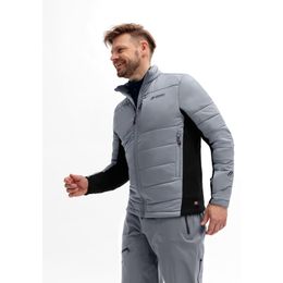 Maier Sports Herren Skijacke "Marsicano Hyb", grau, Gr. 50, Oberstoff 1: 100% Polyamid. Oberstoff 2: 52% Polyamid, 39% Polyester, 9% Elasthan,