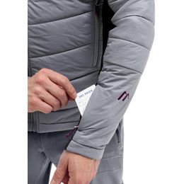 Maier Sports Herren Skijacke "Marsicano Hyb"hellgrau, Gr. 62, Oberstoff 1: 100% Polyamid. Oberstoff 2: 52% Polyamid, 39% Polyester, 9% Elasthan,