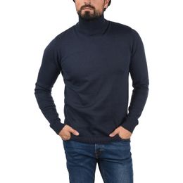 !Solid SOLID Herren Rollkragenpullover "Rollkragenpullover SDArio", blau, Gr. M, Obermaterial: 100% Baumwolle CO., Pullover