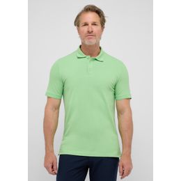 Eterna Herren Poloshirt "REGULAR FIT", grün, Gr. L, Jersey, 94% Baumwolle, 6% Elasthan, Shirts