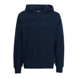 Blend Herren Strickjacke "Strickjacke BHPullover", blau, Gr. S, Obermaterial: 42% Polyester PES. 26% Polyacryl PAN. 15% Viskose CV. 13% Wolle WO. 4%