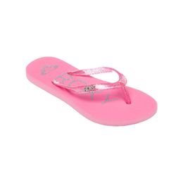 Roxy M&auml;dchen Sandale "Viva Sparkle", Gr. 2, rosa, Obermaterial: 98% Synthetikmaterial, 2% Metall / Futter: 100% Synthetikmaterial / Au&szlig;ensohle: 100%