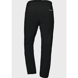 Sch&ouml;ffel SCH&Ouml;FFEL Herren Outdoorhose "Hybrid Pants Tree Run M", schwarz, Gr. 50, Oberstoff Rumpf oben: Aussenseite: 88% Polyester, Aussenseite: 12% Elasthan,