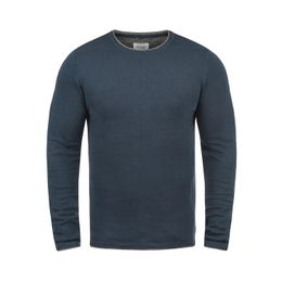 Blend Herren Rundhalspullover "Rundhalspullover BHOdin", blau, Gr. XXL, Obermaterial: 100% Baumwolle CO., Pullover