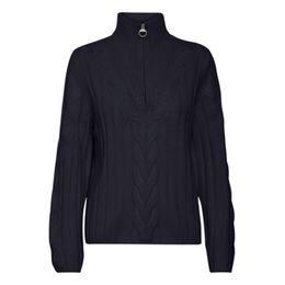oxmo Damen Troyer "Troyer OXOtilly", blau, Gr. L, Obermaterial: 100% Polyacryl PAN., Pullover