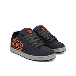 DC Shoes Herren Sneaker "Net", Gr. 10, orange, 52.5% Leder, 47.5% Synthetikmaterial, Schuhe
