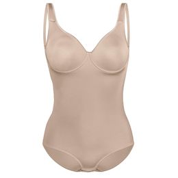 Sassa Mode SASSA Damen Body "Body mit B&uuml;gel Basic Control", Gr. 95, beige, Obermaterial: 83% Polyamid PA. 17% Elasthan EL., Bodys