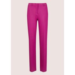 Madeleine Mode MADELEINE Damen Palazzohose "Hose Weite Hose mit Bügelfalten"magenta, Gr. 40, Obermaterial: 67% Viskose CV. 27% Polyamid PA. 6% Elasthan EL., Hosen