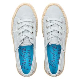 Blowfish Damen Schn&uuml;rschuh "Blowfish Halbschuhe Textil", Gr. 39, blau, Textil, Schuhe