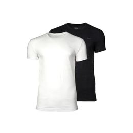 Gant Herren T-Shirt "T-Shirt C-NECK T-SHIRT 2-PACK 2er Pack", schwarz, Gr. XL, Obermaterial: 100% Baumwolle CO., Shirts