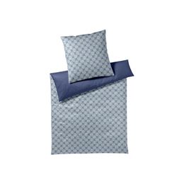 JOOP! Bettbezug JOOP, B:135cm L:200cm, blau, Buntgewebe, , Bettbez&uuml;ge, "Bettw&auml;sche 1er Pack"