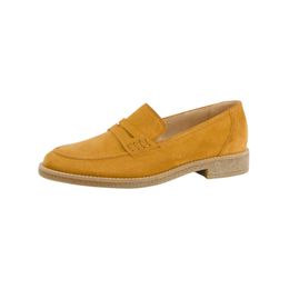 Paul Green Damen Slipper "Paul Green Slipper Veloursleder", Gr. 38,5, braun, Veloursleder, Schuhe
