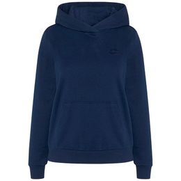 Lotto Damen Kapuzensweatshirt, blau, Gr. XL, 80% Baumwolle, 20% Polyester, Sweatshirts