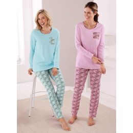 w&auml;schepur W&Auml;SCHEPUR Damen Schlafanzug, Gr. 40, beige, 100% Baumwolle, Homewear-Sets