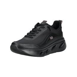 TENHAAG Damen Sneaker "Tenhaag Sneaker Mesh", Gr. 44, schwarz, Textil, Schuhe
