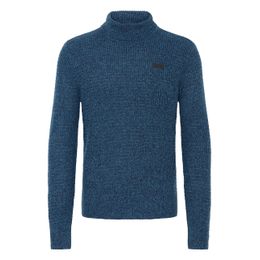 Blend Herren Rollkragenpullover "Rollkragenpullover BHMPatta"marineblaus melange, Gr. S, Obermaterial: 100% Polyacryl PAN., Pullover