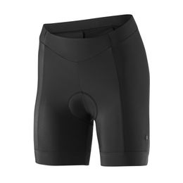 Gonso Damen Fahrradhose "Capri", schwarz, Gr. 44, 80% Polyamid, 20% Elastan, Hosen, Strapazierf&auml;hig, formbest&auml;ndig, hohe Bewegungselastizit&auml;t