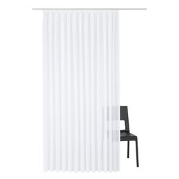 Vorhang WIRTH, B:450cm H:145cm, gold, Polyester, Wohnzimmer, Gardinen, "Betsy", Store