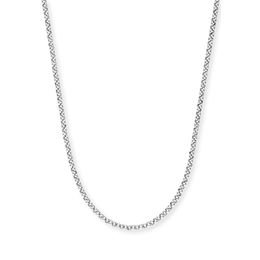 Engelsrufer Damen Collierkettchen "Rolokette 2,0 mm breit", 60, Silber 925 (Sterlingsilber), B: 2mm, silber, Silber 925 (Sterlingsilber), B:2mm,