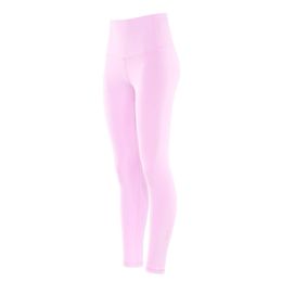 WINSHAPE Damen Leggings "Functional Comfort HWL117C", rosa, Gr. L, 85% Polyester, 15% Elasthan, Hosen, mit V-Shape Applikation und Core-Bund