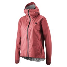 Gonso Damen Fahrradjacke "Save Jacket Trail W", lila, Gr. 42, 100% Polyester, Jacken, Damen Regenjacke wind- und wasserdicht, Radjacke mit Kapuze