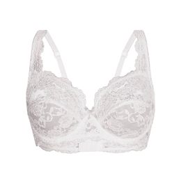 Sassa Mode SASSA Damen B&uuml;gel-BH "B&uuml;gel BH CLASSIC LACE", Gr. 100, wei&szlig;, Spitze, Obermaterial: 90% Polyamid PA. 10% Elasthan EL., BHs