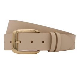 AnnaMatoni Damen Lederg&uuml;rtel "AnnaMatoni Lederg&uuml;rtel Fina Lederg&uuml;rtel Fina", beige, Gr. 110, 100% Leder, G&uuml;rtel