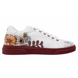 DOGO Damen Sneaker "Ace Low-Top Sneaker Life Goes On Damen Sneaker, Ace Low-Top", Gr. 40, braun, Lederimitat, Schuhe, Handgefertigt