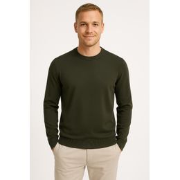 Only & Sons ONLY & SONS Damen Rundhalspullover "ONSHOLGER REG CREW NECK KNIT - OTL"rosin, Gr. XL, unifarben, Strick, Obermaterial: 100% Baumwolle, Pullover