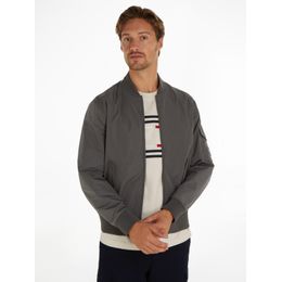 Tommy Hilfiger Herren Blouson "RECYCLED BOMBER", grau, Gr. S, Web, Obermaterial: 100% Polyester, Jacken