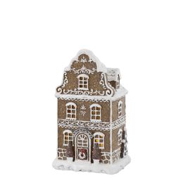 Chic Antique No&euml;l Lebkuchenhaus Lichthaus mit LED skandinavische Deko Online Shop