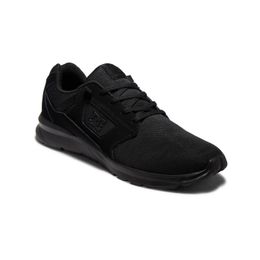 DC Shoes Herren Sneaker "Skyline", Gr. 7, schwarz, Obermaterial: Leder [Kuh] / Futter: Textil / Außensohle: Gummi, Schuhe