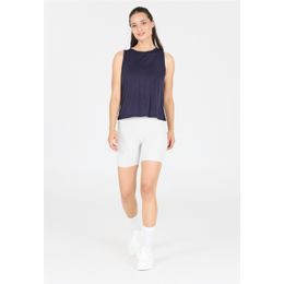 ENDURANCE ATHLECIA ATHLECIA Damen Tanktop "Haze"dunkelblau, Gr. 42, unifarben, 69% Modal, 31% Polyester, Tops, mit schnelltrocknender Funktion