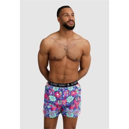 Lousy Livin Underwear LOUSY LIVIN Herren Boxershorts "Boxer Briefs 2 Pack", Gr. L, blau, 100% Baumwolle, Unterhosen, mit lockerem Schnitt