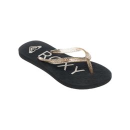 Roxy Kinder Sandale "Viva Sparkle", Gr. 37, schwarz, Obermaterial: 98% Synthetikmaterial, 2% Metall / Futter: 100% Synthetikmaterial / Außensohle: