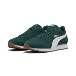 Puma Herren Sneaker "ST Miler Sneakers Erwachsene", Gr. 42,5, gr&uuml;n, Obermaterial: Synthetik, Kuhleder, Textil; Futter: Textil; Innensohle: Textil;