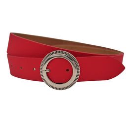 AnnaMatoni Damen Lederg&uuml;rtel "AnnaMatoni Lederg&uuml;rtel Glim2 Lederg&uuml;rtel Glim2", rot, Gr. 105, 100% Leder, G&uuml;rtel