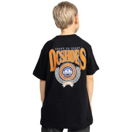 DC Shoes Jungen Shirttop "Members Only", schwarz, Gr. 14, [Hauptstoff] 75% Baumwolle, 25% Baumwolle, Tops